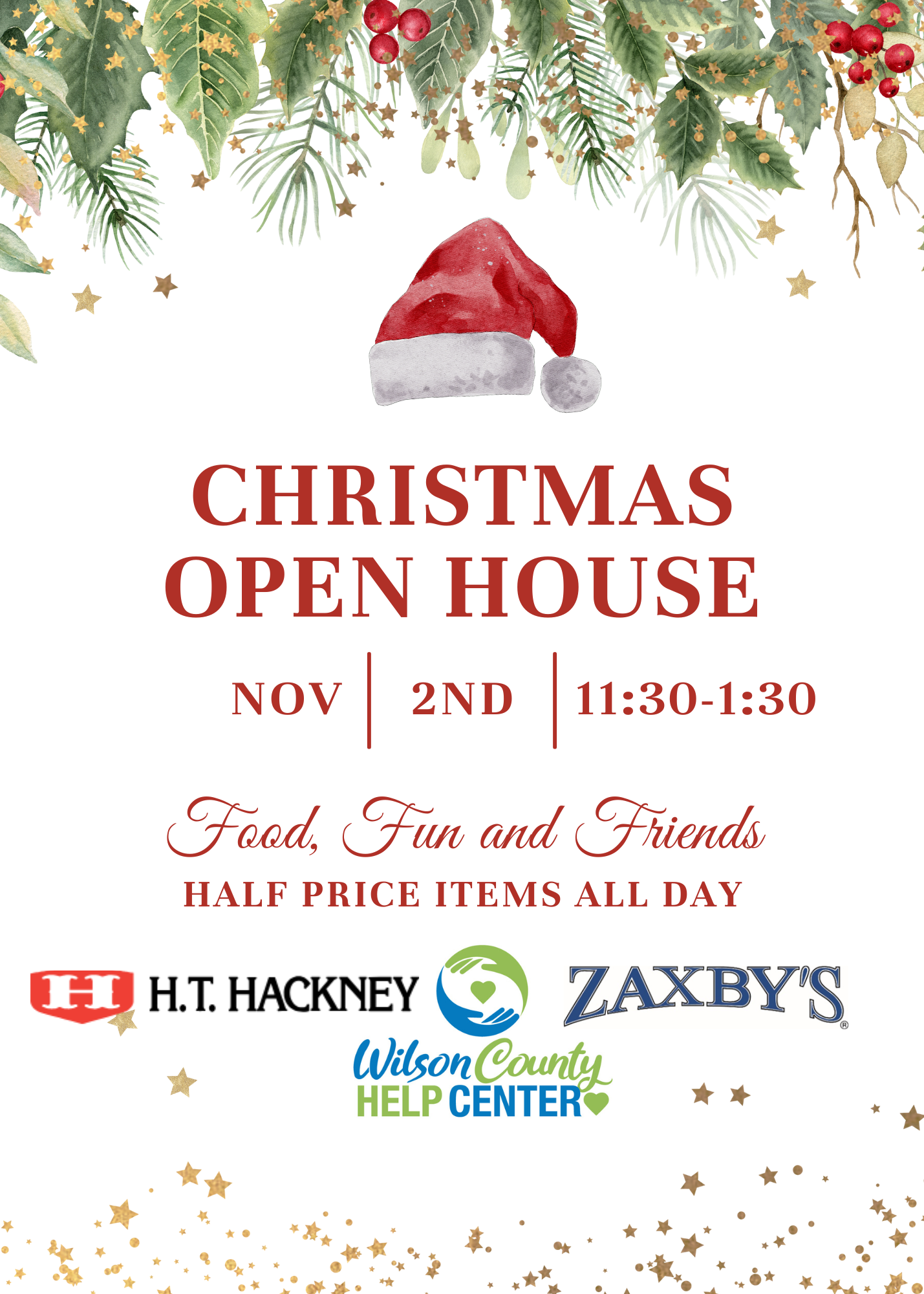 Christmas Open House 2024 – Wilson County Help Center